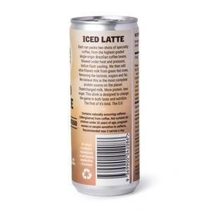 High Protein Low Fat, Low Sugar ready-to-drink iced coffee