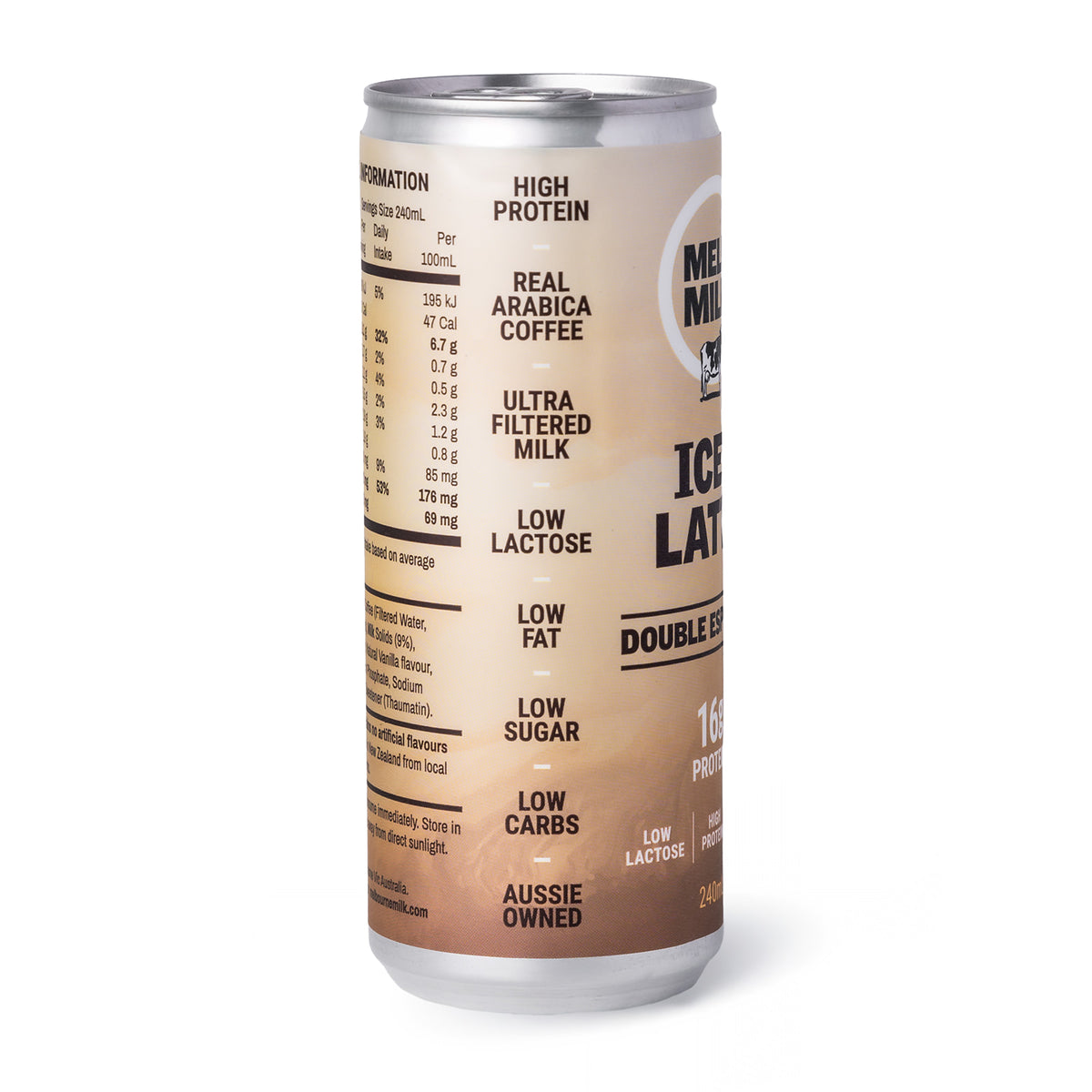 High Protein Low Fat, Low Sugar ready-to-drink iced coffee